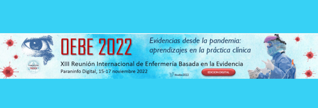 Ultimas plazas – XIII Reunión Internacional de Enfermería Basada en la ...
